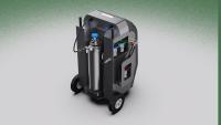 China 120L/min Auto AC Recovery Machine For R744 CO2 Replaceable Tank for sale
