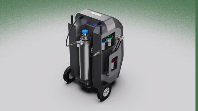 China 120L/min Auto AC Recovery Machine For R744 CO2 Replaceable Tank for sale