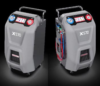 China Small wheel Automotive AC Recovery Machine with touch screen for 134a for sale