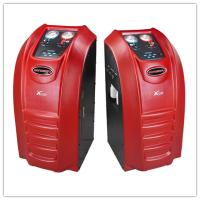 China Basic Modle Auto AC Recovery Machine Manual Mini Tank Gas Refill R134a for sale