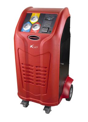China 4.5CFM AC Refrigerant Recovery Machine Car AC Service Recovery Station for sale