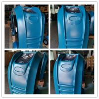 China Blue Auto AC Recovery Machine Cylinder Capacity Fully Automatically for sale