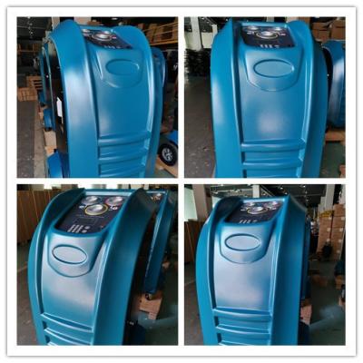 China Blue Auto AC Recovery Machine Cylinder Capacity Fully Automatically for sale