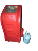 China R134a AC Flush Machine 5 inch Colorful Screen ,  AC Recovery Recharge Machine for sale