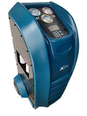 China Digital Scale Car Refrigerant Recovery Machine 750W Input Power 1.8CFM Pump for sale