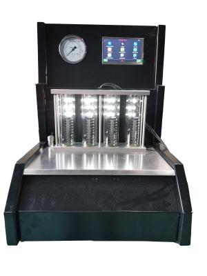China Black Fuel Injector Tester Control Screen 200 Ml Testing Tube Volume for sale