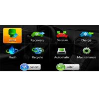 China R134a AC Refrigerant Recovery Machine 2 In 1 Big Colorful LCD Screen for sale