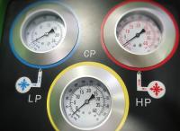 China Digital Scale Car Refrigerant Recovery Machine Fully Automatic 1.8CFM Pump for sale