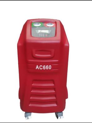 China Vehicle 1.8 CFM Air Conditioning Recovery Machine One Key Operation for sale