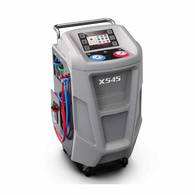 China Grey R134a Recycling Automotive Air Conditioning Recovery Machine With Database for sale