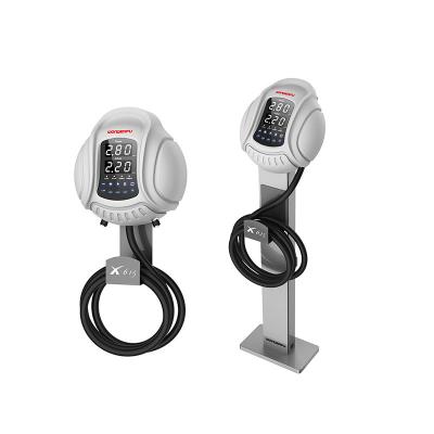 China LCD Screen Electrical 220V Tire Air Inflator For Cars for sale
