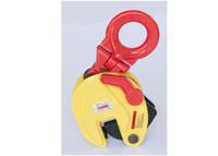 China Carbon Steel Vertical Plate Clamp 0.8-30t Capacity with Safety Lock for Steel Plate Lifting for sale