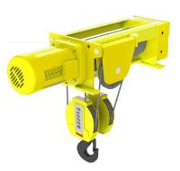 China SHS-D 4/1 Foot Mounted Electric Wire Rope Hoist 3.2-20t Capacity 4/1 Rope Reeving for sale