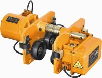 China SY Series Electric Motor Trolley 0.5T to 35T Low Headroom Chain Hoist for sale