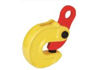 China Turn Clamp for I-Beam H-Beam 20 Ton Capacity Compact Design Yellow Lifting Clamp for sale