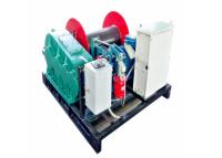 China JCYC JM Series Electric Wire Rope Winch 0.5T-80T Gear Reducer Driving 30 m/min for sale