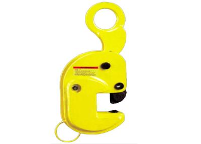 China Horizontal Clamp with Lock Device for L-Shaped Steel 0.8 ton 1.6 ton Jaw Opening 20-53mm for sale