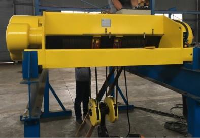 China Single Speed Double Girder Hoist HC-D 3.2t to 50t for Workshop FEM 1Bm 1Am for sale