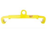 China Vertical Drum Clamp 0.5 Ton Capacity for Steel Oil Drums 550-600mm Jaw Opening for sale