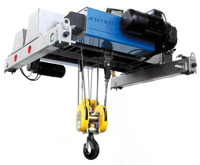 China Electric Wire Rope Double Girder Hoist 10t 20t 30t Low Headroom for Ship Building Hydro Power for sale