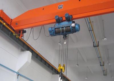 China Single Girder Bridge Crane 1 to 20 Tons Overhead Beam Crane 6 to 30 Meter Span for sale