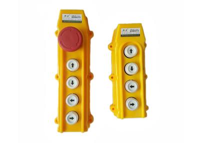 China Miniature Electric Hoist Pendant Control with Trolley 500kg 12m ABS Casing for sale