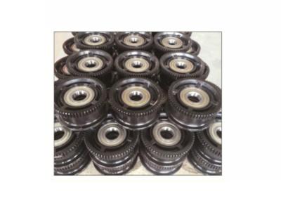 China Customized Crane Wheel 125-315mm Forged Steel Bridge Overhead Crane Wheel 50-350KN Load for sale
