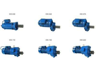 China JCYC Crane End Carriage Compact sized Powerful Output Crane Geared Motor for sale