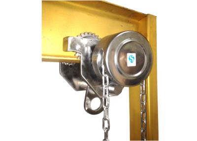 China Stainless Geared Trolley 0.5-10 Ton 50-203 mm for Food Industry Lifting Tools for sale