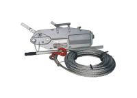 China Wire Rope Lever Block 0.8 ton 1.6 ton 3.2 ton Lightweight Aluminum Alloy for sale