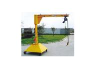 China 0.25 Ton Mobile Floor Jib Crane 1400mm Base Width 3000mm L CE Certified for sale