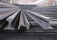 China Crane Railway Steel Rail 8kg to QU120 for Overhead Cranes Heavy Load Stable for sale