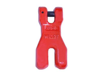 China G80 Clevis Chain Clutch 6mm-22mm High Strength Lifting Chain Orange Color 4x Breaking Load for sale