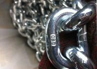 China G80 Galvanized Lifting Chain Alloy Steel for Chain Slings - 6mm to 32mm Diameter with 1.12t to 31.5t WLL for sale