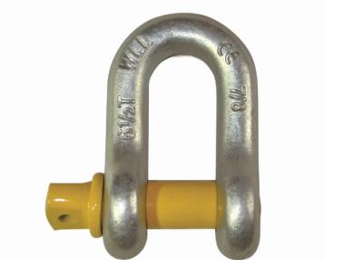 China D Shackles Lifting Tools With Electric Galvanized Surface Finish Up To 120 ton for sale
