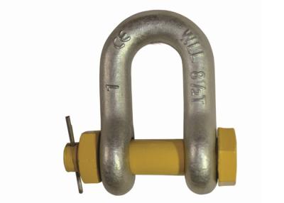 China G2150 Forged Steel D Shackle 2-120 ton for Lifting with Chain or Wire Rope Sling for sale