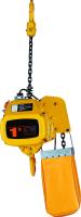 China S1 Stage Electric Chain Hoist 1 Ton 3-9m Lifting Height Upside-Down Series Yellow for sale