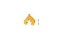 China Adjustable Beam Clamp 1000-10000kg Capacity Crane Hoisting Lifting Beam Clamp for Industrial Use for sale