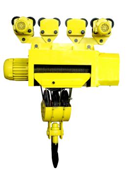 China 80 Ton Electric Wire Rope Hoist HC-B80 9-24m Lifting Height 20m/min Running Speed for sale