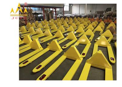 China Pneumatic Manual Pallet Truck 2000kg to 5000kg Durable Hydraulic Hand Truck for sale