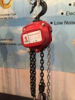 China 5 ton Chain Block / Two Load Chain Guide Wheels 3M Lift Height for sale