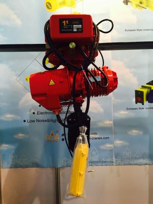 China Running Type Electric Chain Hoist 220V 0.5-35T with Trolley for Industrial Lifting for sale