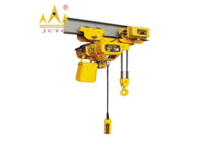 China 1t to 5t Electric Low Headroom Chain Hoist 3m Lifting Height Industrial Crane for sale