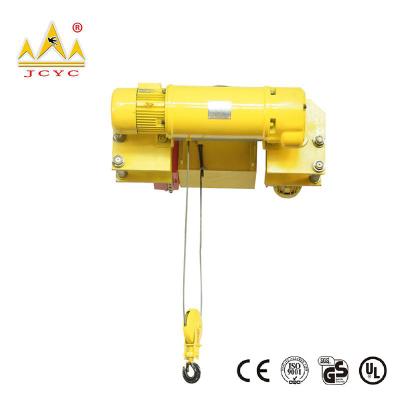 China Low Noise Electric Low Headroom Wire Rope Hoists Saving Space for sale