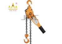 China Yellow Durable Lifting Tools Lever Chain Block 1.5m To 9m High Strength CE for sale
