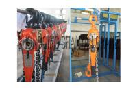 China Customized Color Lifting Tools , Lever Chain Block Cold Formed / Stamped Steel for sale