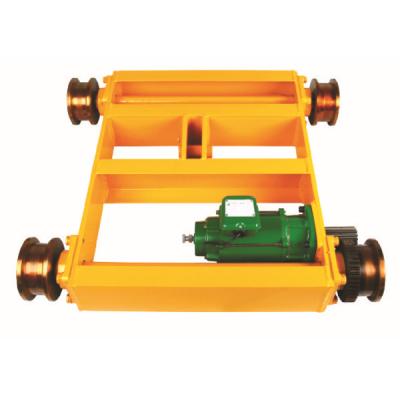 China 2 Ton Double Girder Overhead Hoist Crab 20m/min 0.75kw Electric Wire Rope for sale