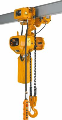 China 3 Phase Stainless Steel Chain Hoist 0.5-35 Ton Capacity Yellow Color for Industrial Lifting for sale