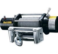 China 12V 24V Electric Wire Rope Winch 4000lbs 2000lbs to 20000lbs for Vehicle Recovery for sale