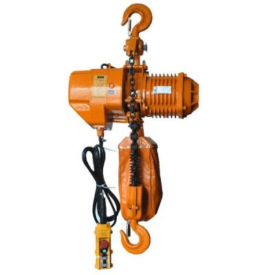 China Hook Type Electric Chain Hoist 0.5t to 10t Capacity 3-9m Lifting Height Industrial for sale